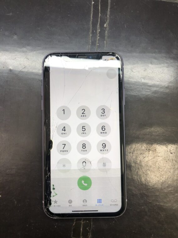 液晶修理 iPhone11-名護ドン・キホーテ店 – 沖縄 iPhone修理 スマイルファクトリー